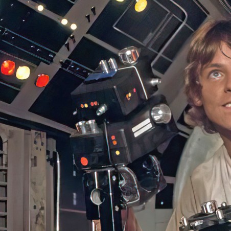 Aluminium Falcon turret display kit