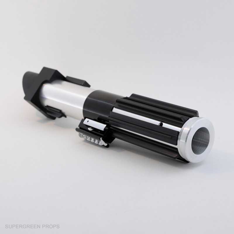 Square shroud Vader stunt saber - Painted version