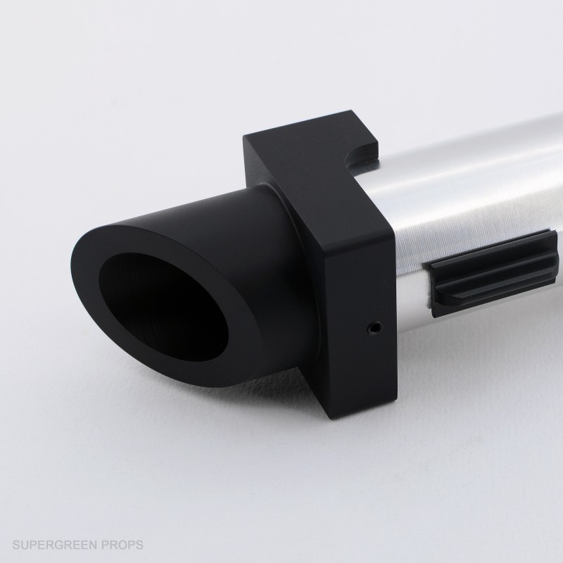 Square shroud Vader stunt saber - Painted version