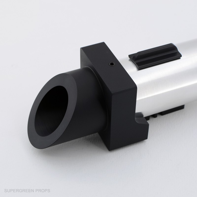 Square shroud Vader stunt saber - Painted version