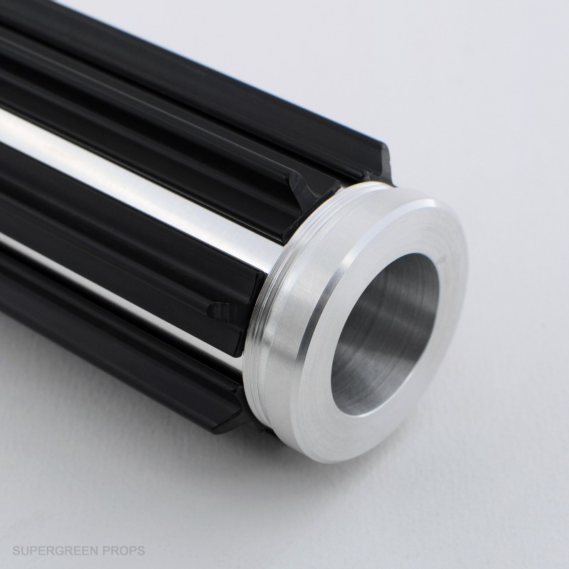 Square shroud Vader stunt saber - Painted version