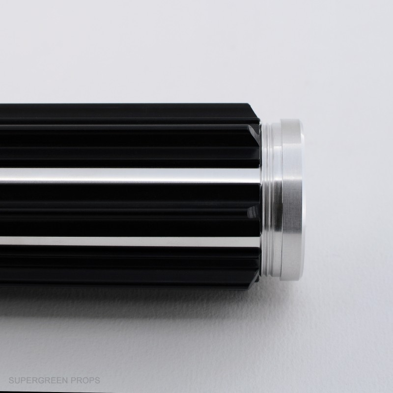 Square shroud Vader stunt saber - Painted version